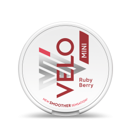 Ruby Berry Strawberry Nicotine Pouches | Mini & Slim | VELO